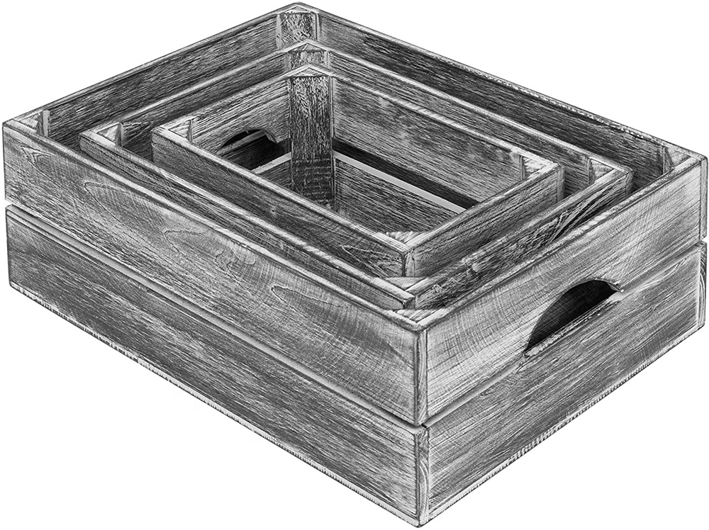 How to identify wooden boxes