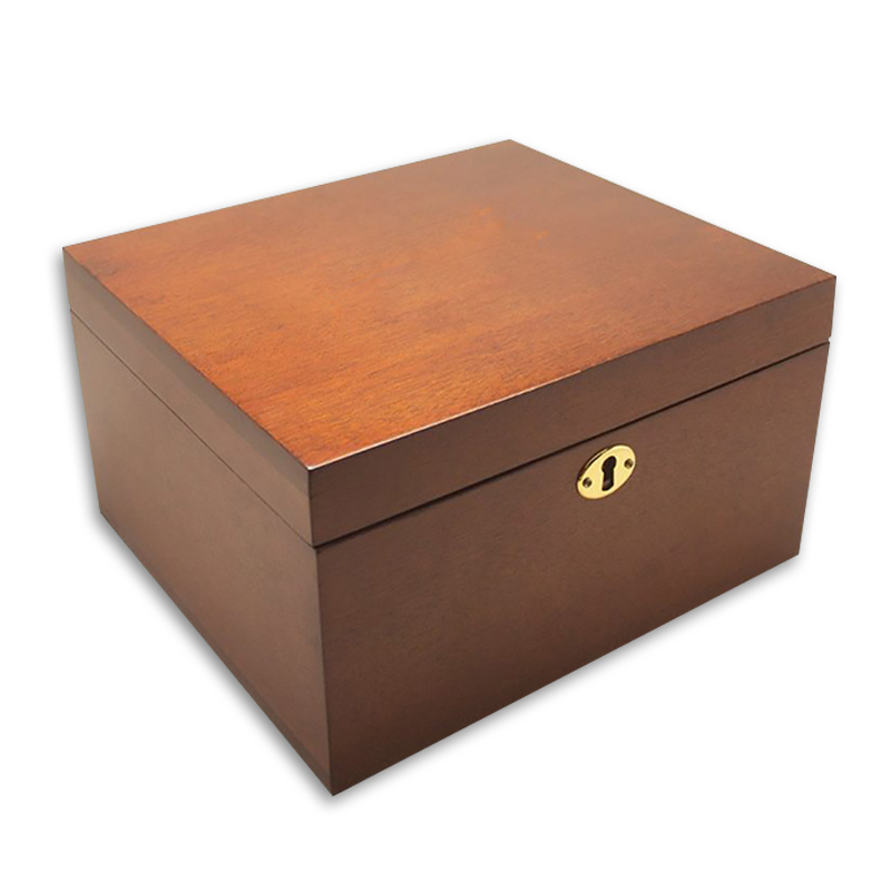 Custom logo gift wooden box