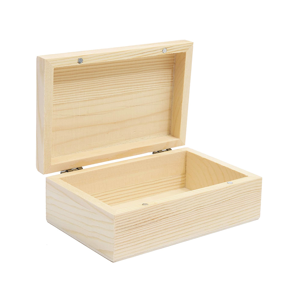 Diy handmade wooden craft gift box